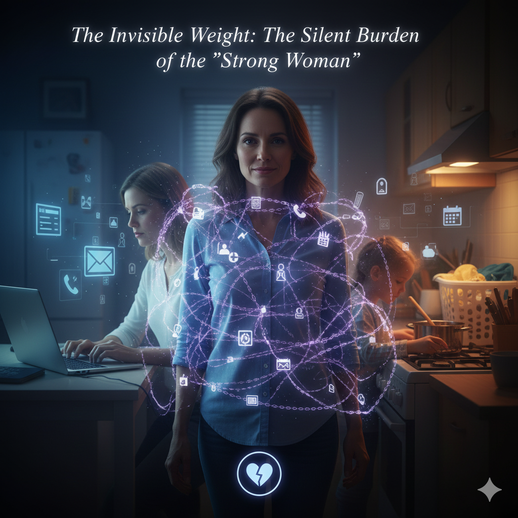 The Invisible Weight: Why 'Strong Women' Are Quietly Burning Out | by ...