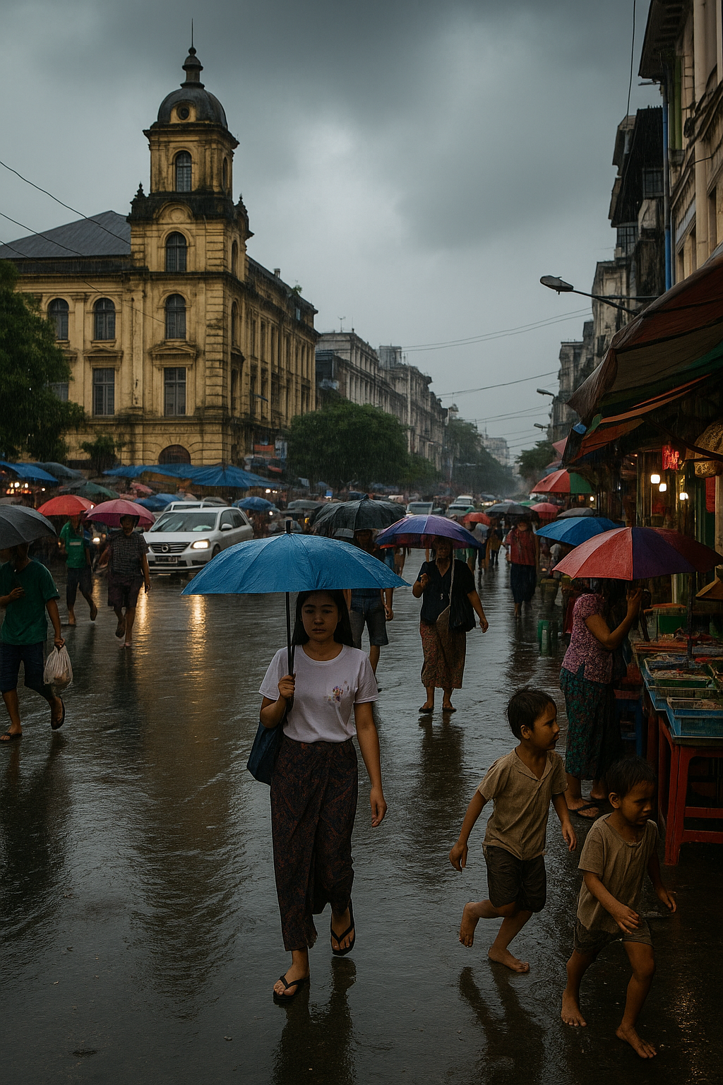 What Yangon is Like During the Rainy Season | by Brent from Burma | Medium