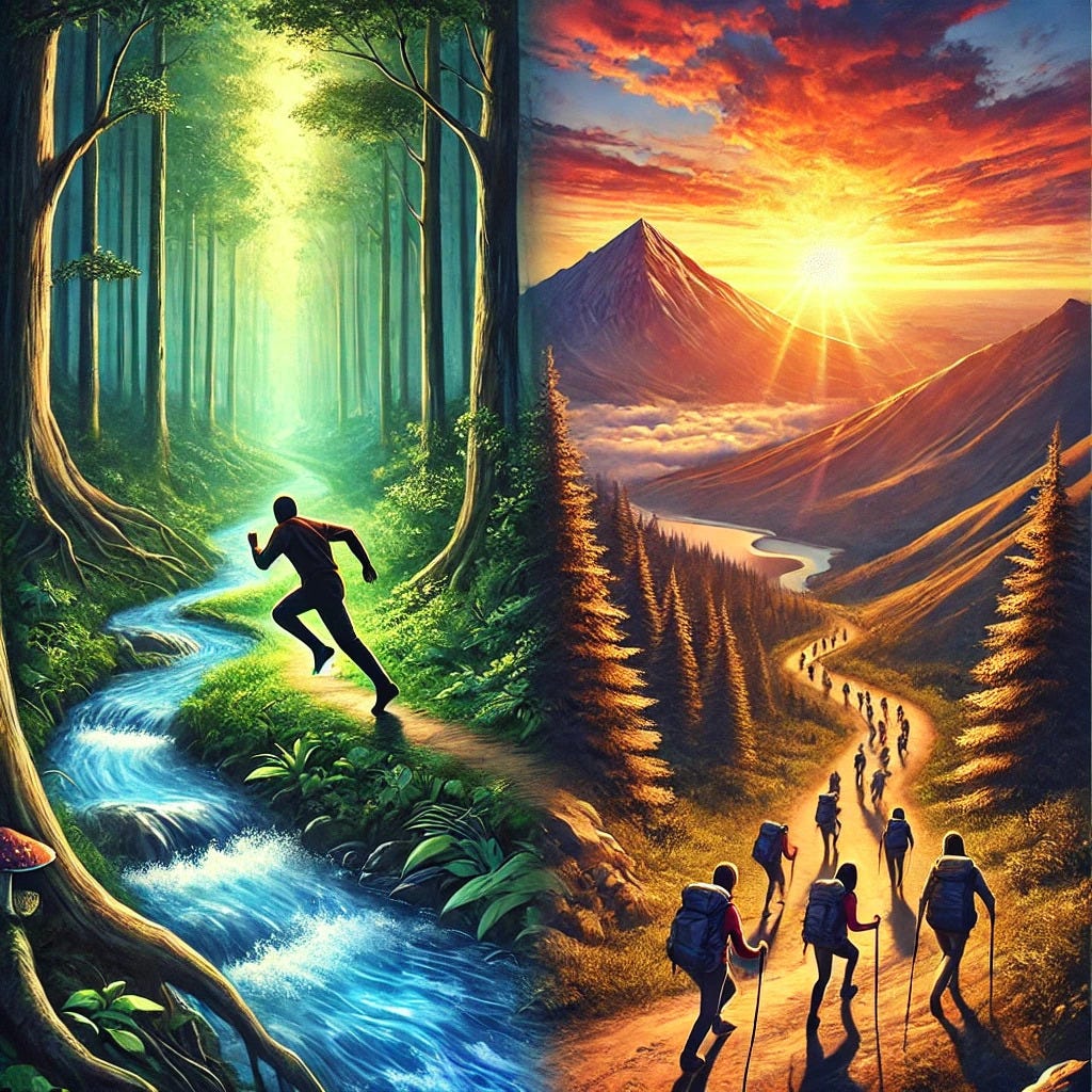 If you want to go fast, go alone. If you want to go far, go together ...