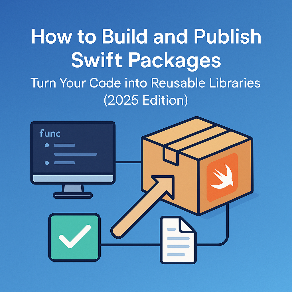 How to Build and Publish Swift Packages: Turn Your Code into Reusable Libraries (2025 Edition ...