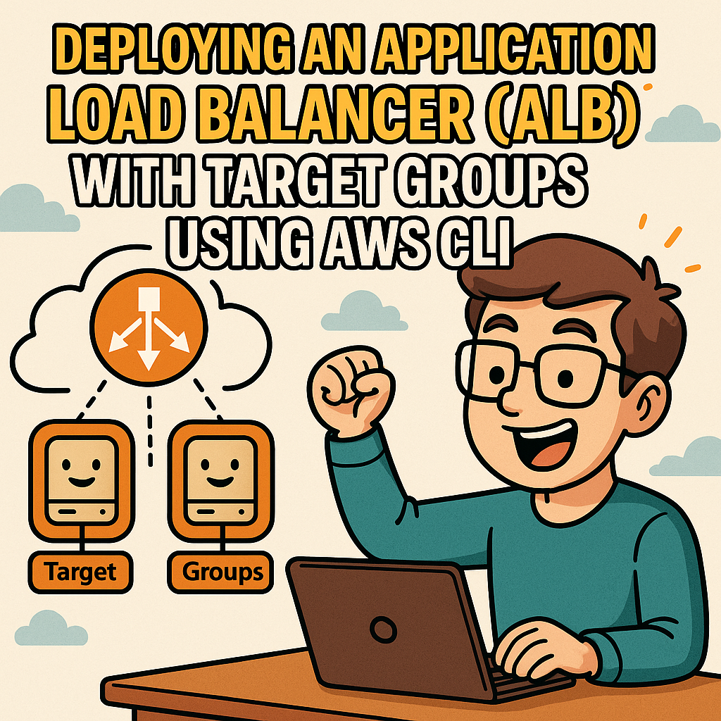 Deploying An Application Load Balancer Alb With Target Groups Using Aws Cli — Step By Step Lab
