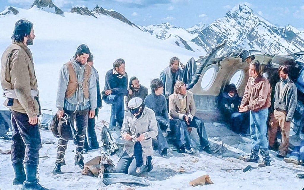The psychological drama of surviving in “The Snow Society.” - Volfredo ...