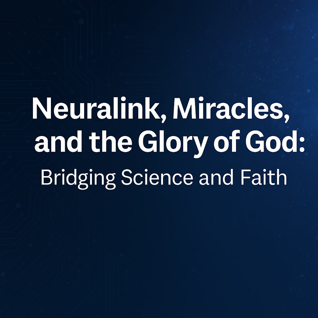 Neuralink, Miracles, and the Glory of God: Bridging Science and Faith ...
