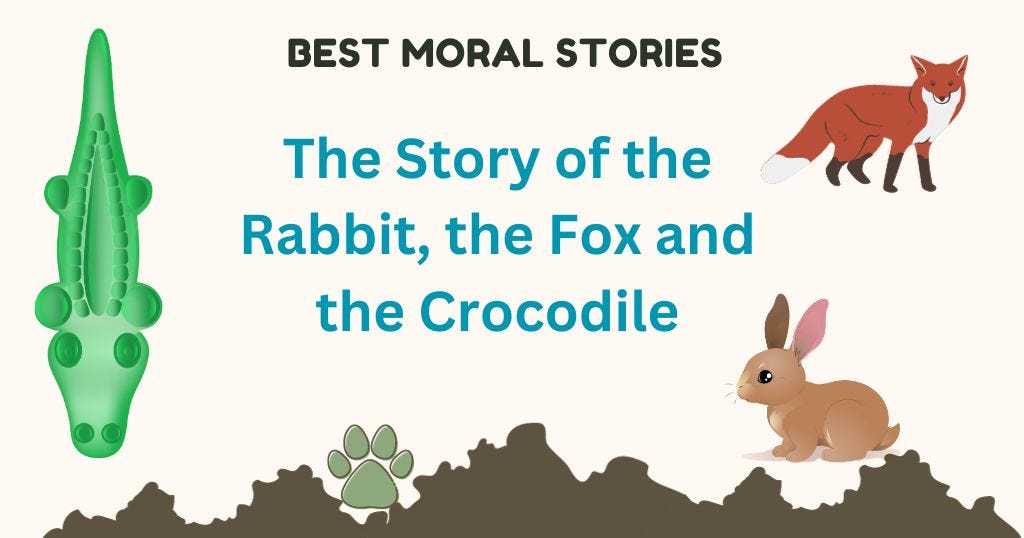 The Story of the Rabbit, the Fox and the Crocodile | by Sam Samson ...