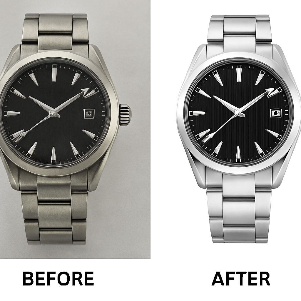 Watch Image Retouching - Clipping Times - Medium