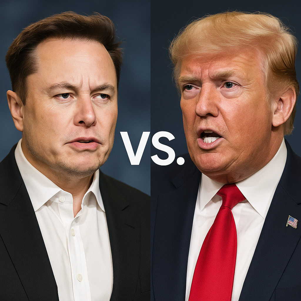 Elon Musk vs. Donald Trump: The Feud That Could Reshape Tech and ...