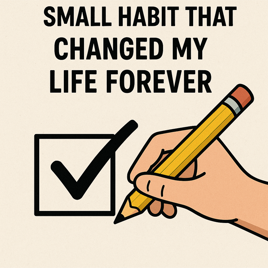 The Small Habit That Transformed My Life Completely | by Surinder Singh ...