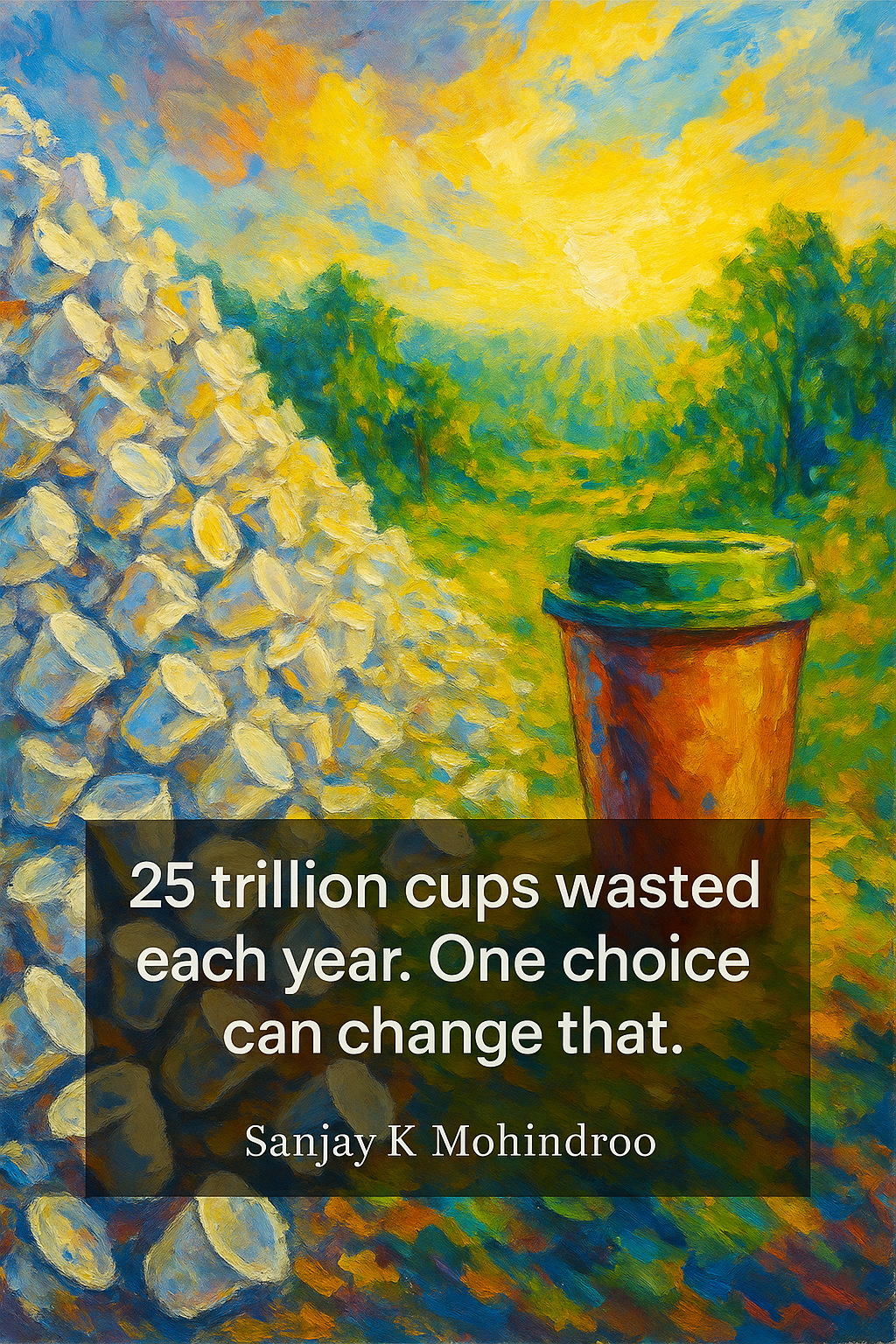 ☕ Americans Throw Away 25 Trillion Styrofoam Cups Every Year: Turning ...
