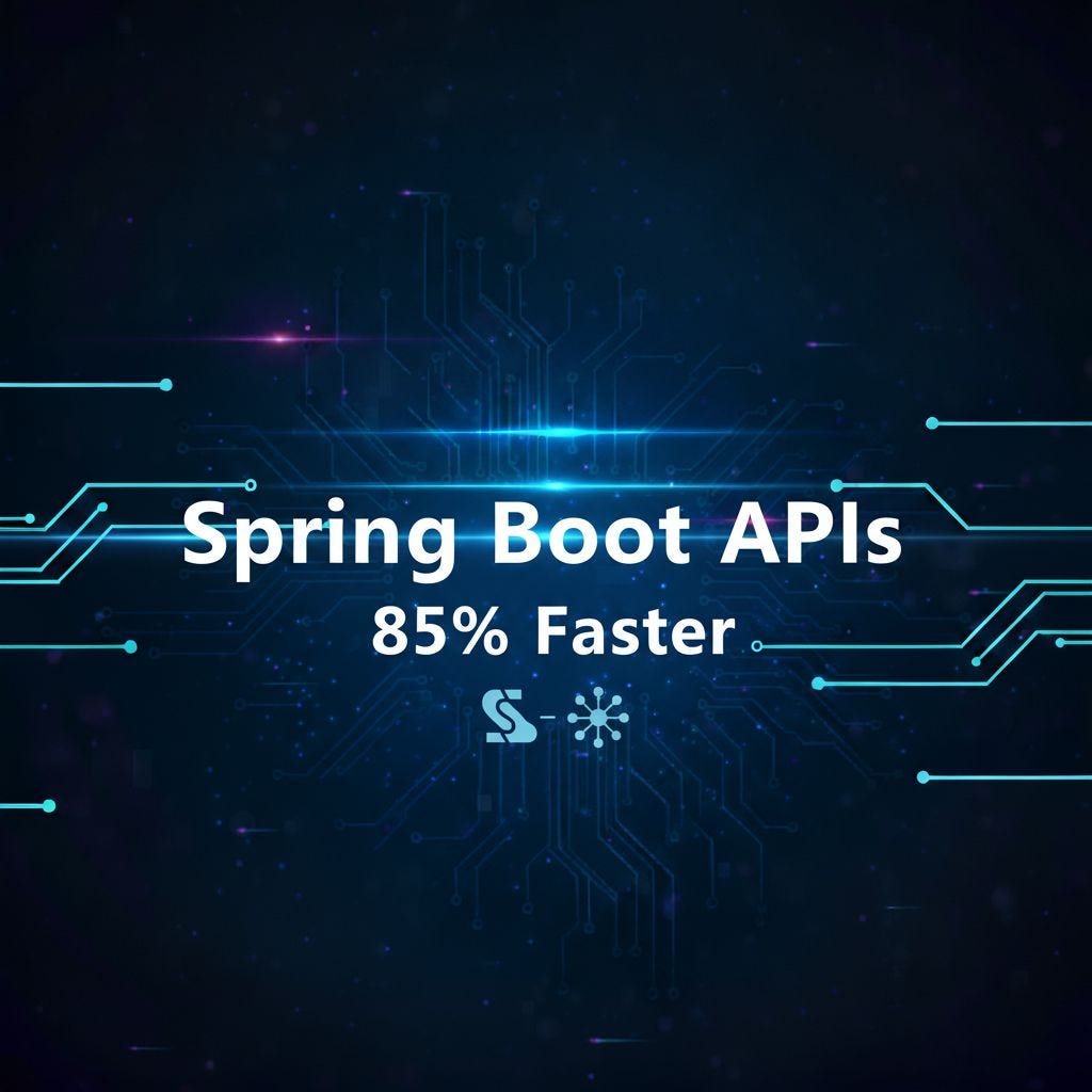 Make Spring Boot APIs 85% Faster | JavaScript in Plain English