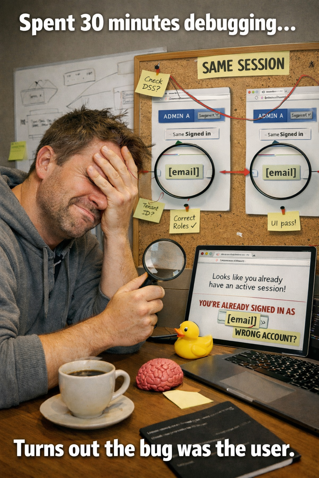 The Bug That Wasn’t a Bug (aka I Spent 30 Minutes Debugging a Human ...