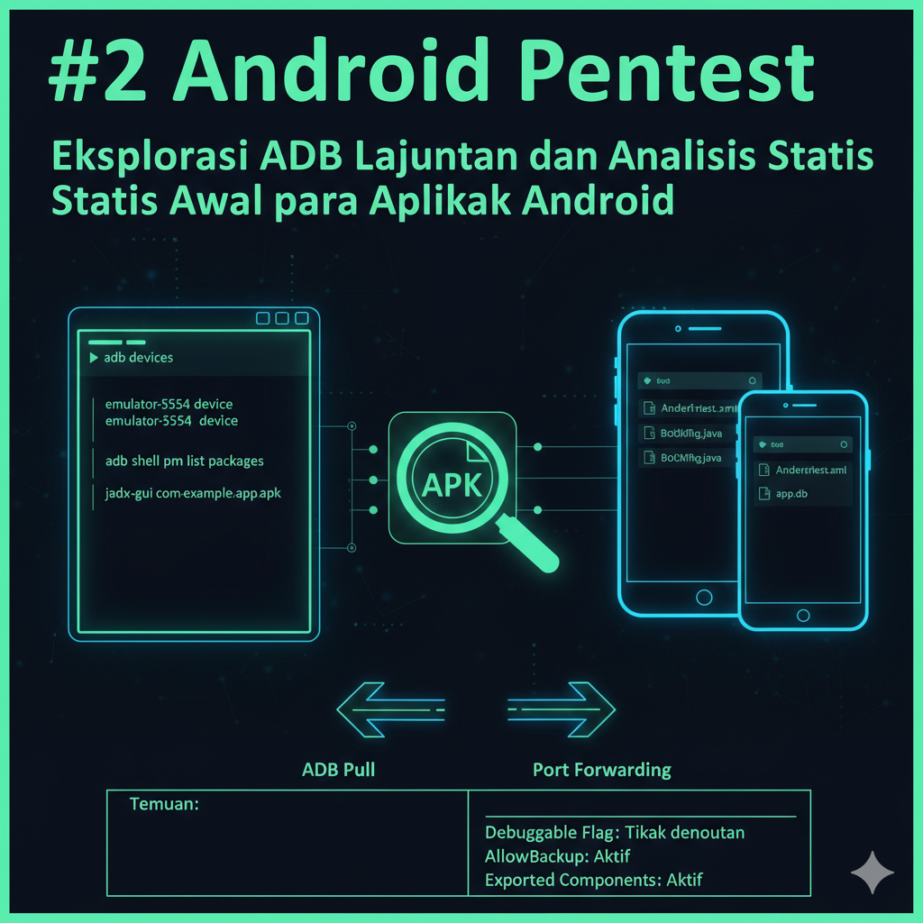 #2 Android Pentest “Eksplorasi ADB Lanjutan dan Analisis Statis Awal ...