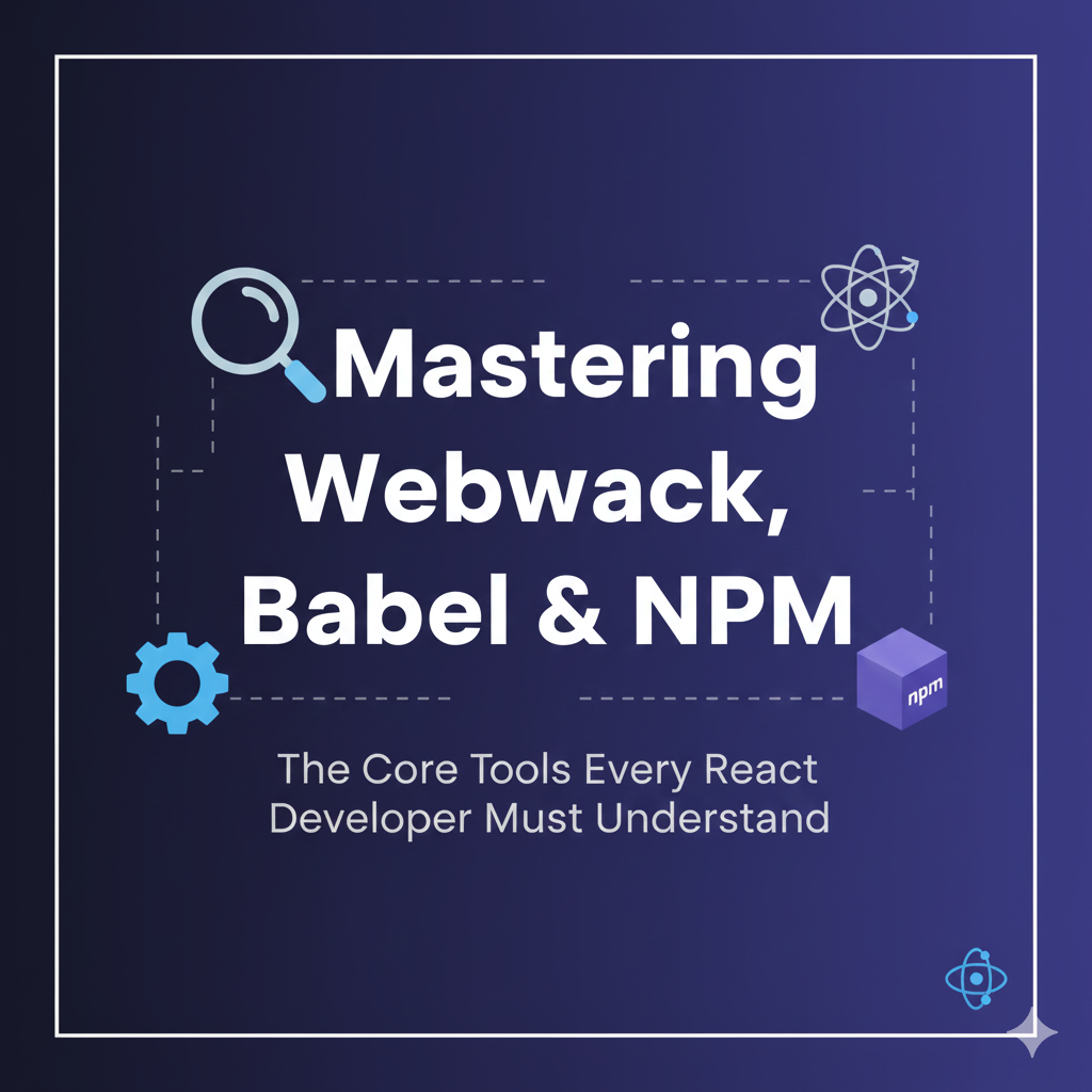 🔍 Mastering Webpack, Babel & NPM: The Core Tools Every React Developer ...