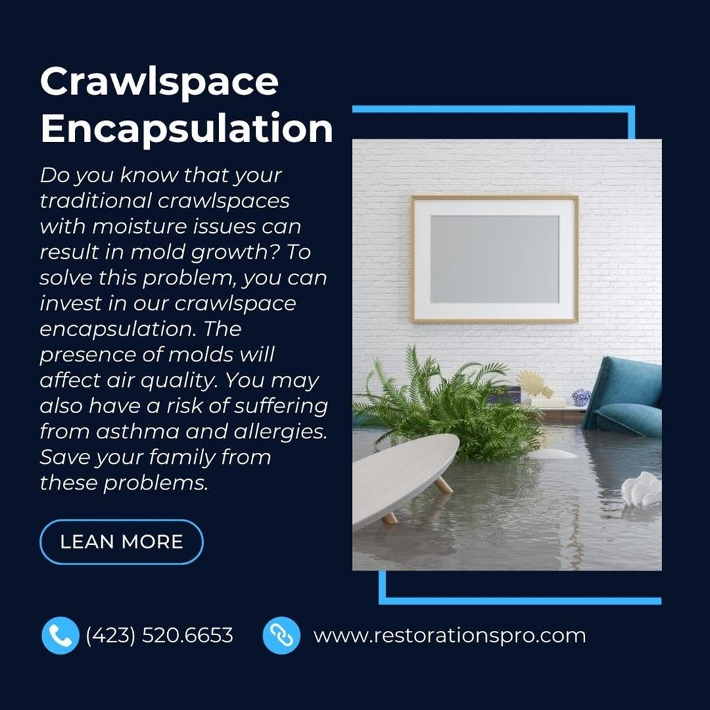 Crawlspace Encapsulation Services - Restorationspro - Medium