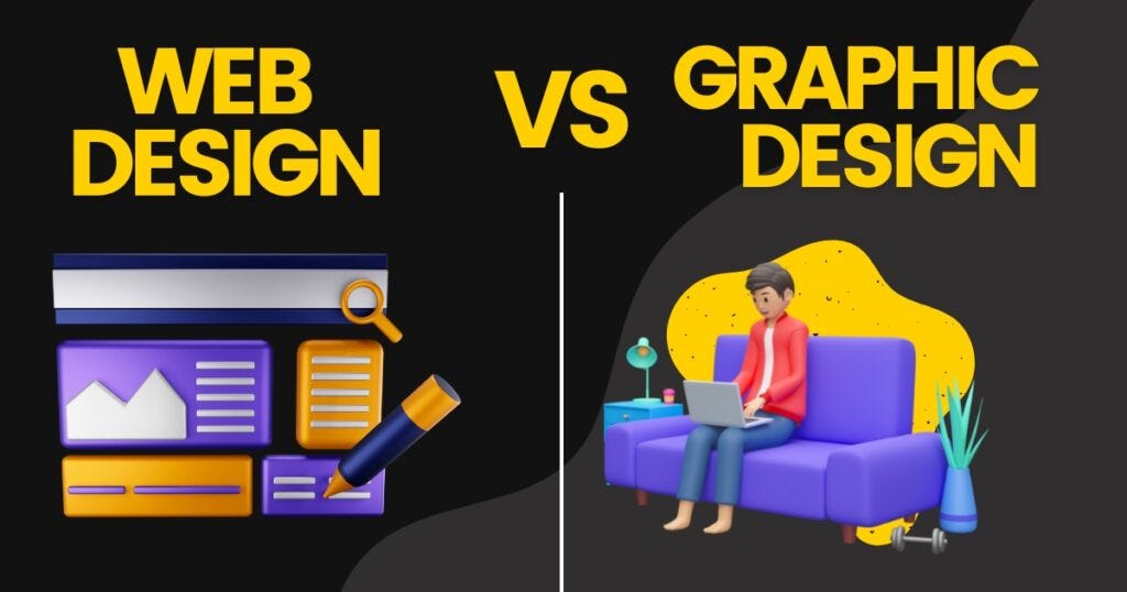 Web Design vs Graphic Design: What’s the Difference? | by ...