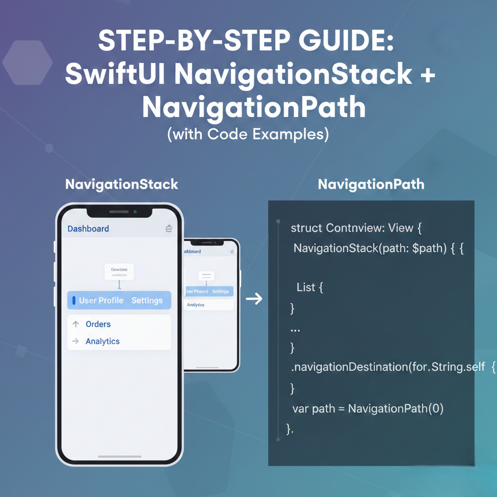 Step-by-Step Guide: How to Implement NavigationStack + NavigationPath ...