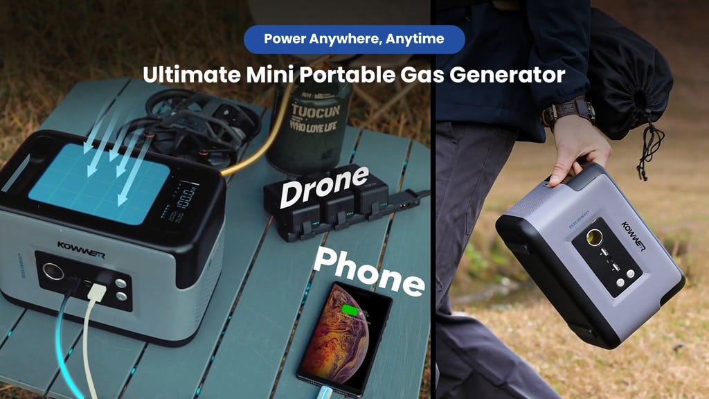 KOWWER P1: Ultimate Portable Gas Generator | by ...