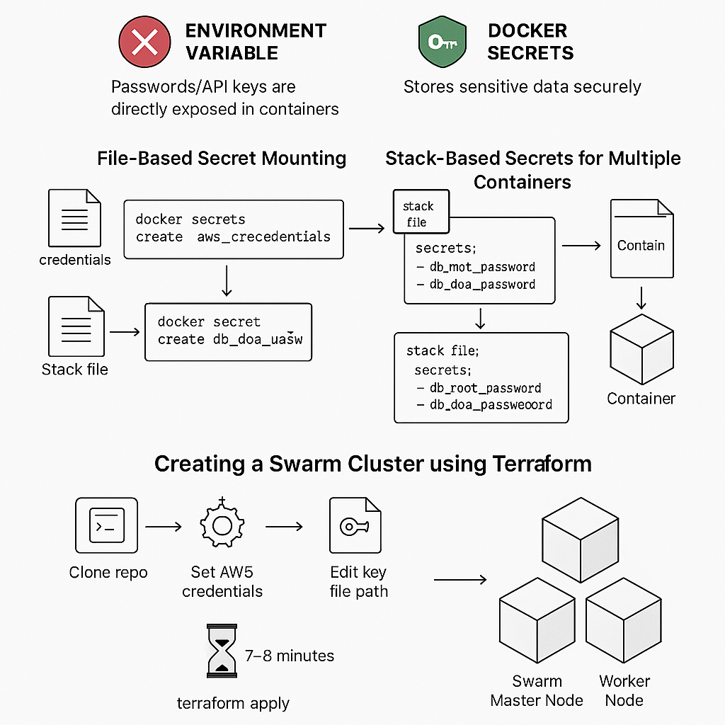 Secure Secrets Management in Docker Swarm: A Simple Guide | by Sarat Chandra Motamarri | Medium