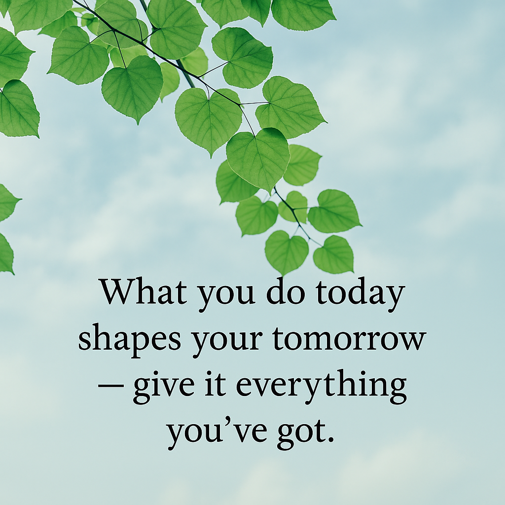 The Invisible Thread Between Today and Tomorrow | by Skytquotes | May ...