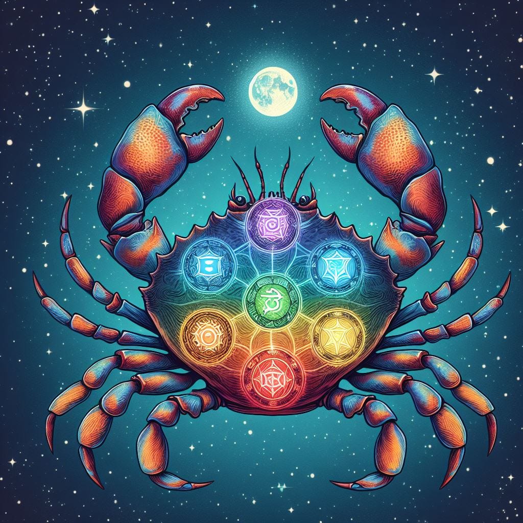 Cancer Chakra: The Nurturing Well | by Hermes Astrology | Medium