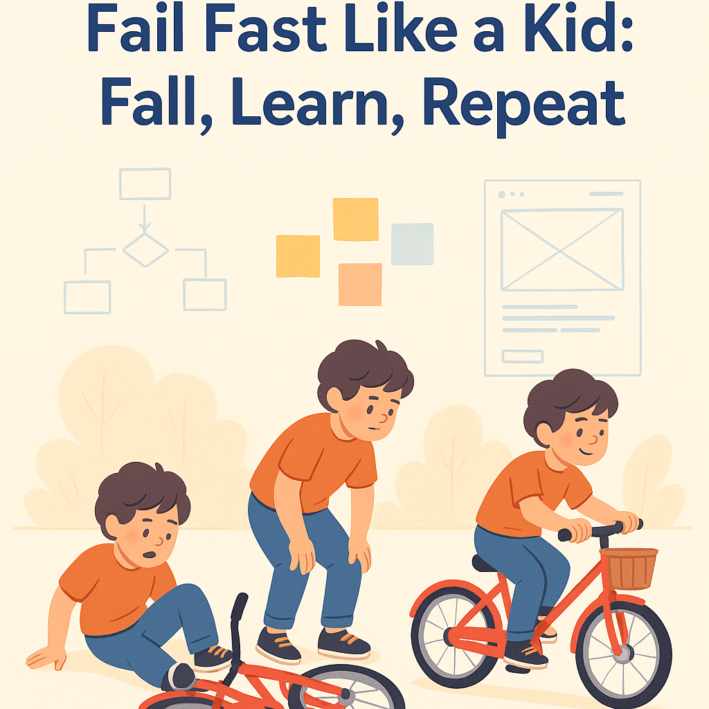 Fail Fast Like a Kid: Fall, Learn, Repeat | by KVL Chaitra | Jun, 2025 ...