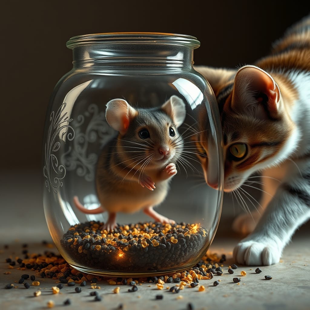 The Mouse and the Jar of Oat Grains | by Calvin London | Write A ...