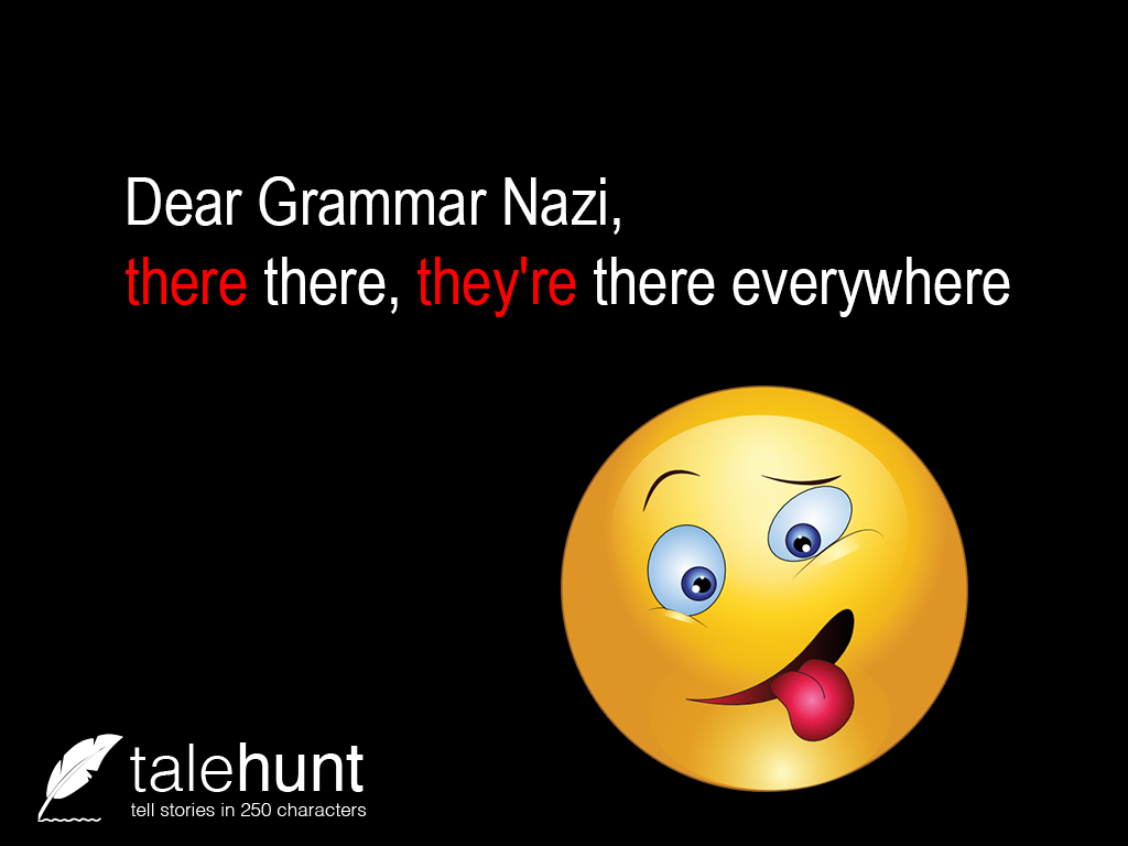 Grammar Nazi phobia. ‘Your a nice girl,’ he texted. | by TaleHunt ...