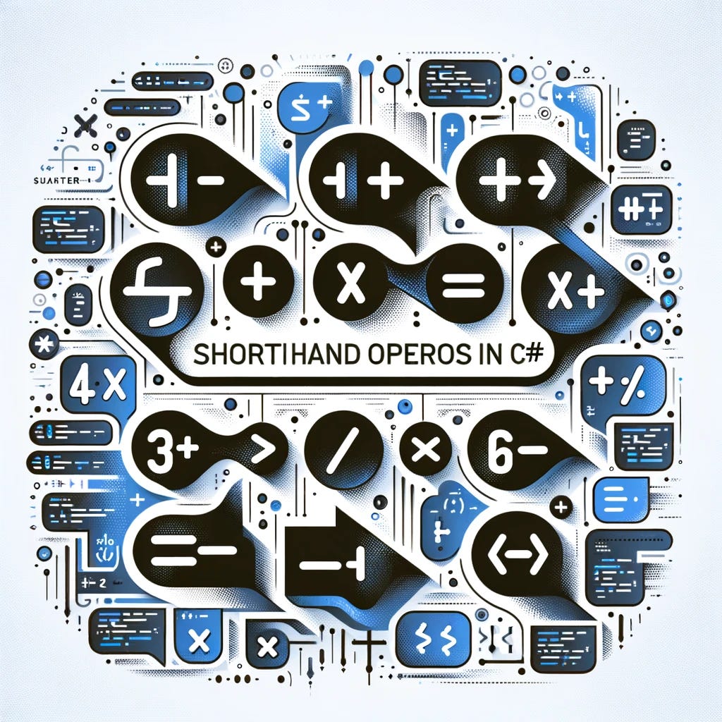 Shorthand Operators in C#: Streamlining Your Code | by PKR-Peasy | Software Development and ...