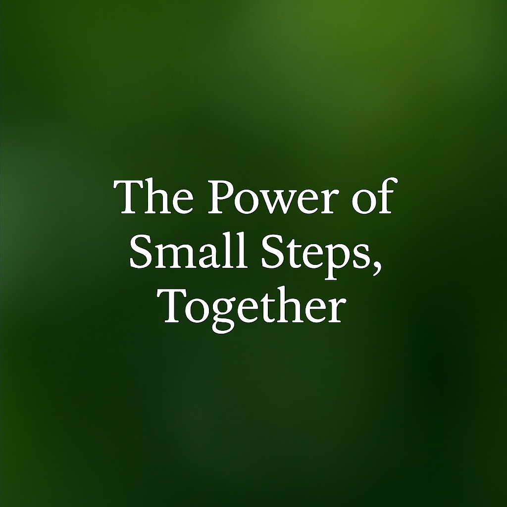 The Power of Small Steps, Together | by JIBIN N | Oct, 2025 | Medium