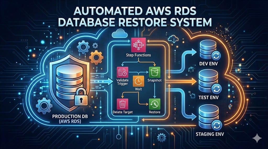 Building an Automated AWS RDS Database Restore System with Step ...