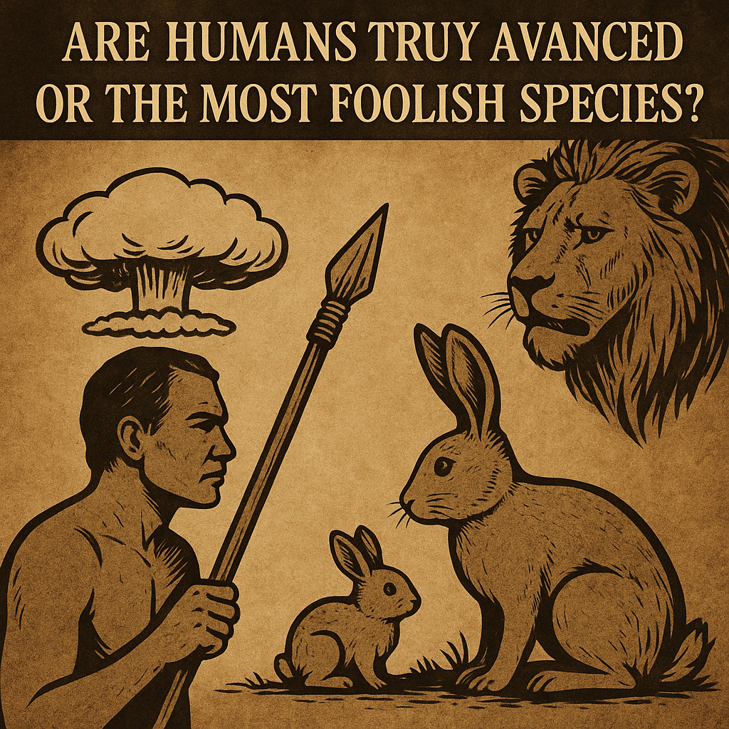 🧠Are Humans Truly Advanced or the Most Foolish Species? | by Mustak ...