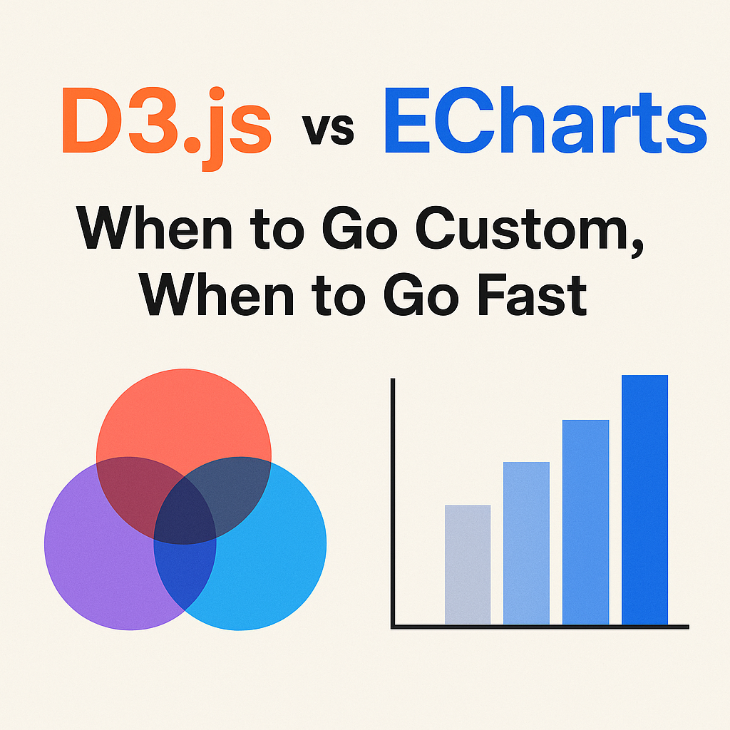 D3.js vs ECharts: When to Go Custom, When to Go Fast | by Sanjay Nelagadde | Data Science ...