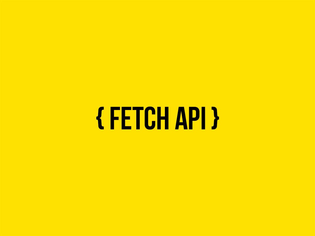 Usando fetch API. Neste artigo, irei mostrar como… | by Bruno Pulis ...