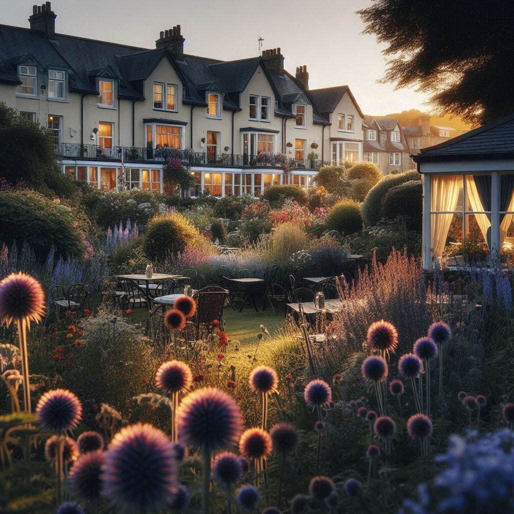 Girl at the window. When I was eleven, we stayed in a hotel… | by ...