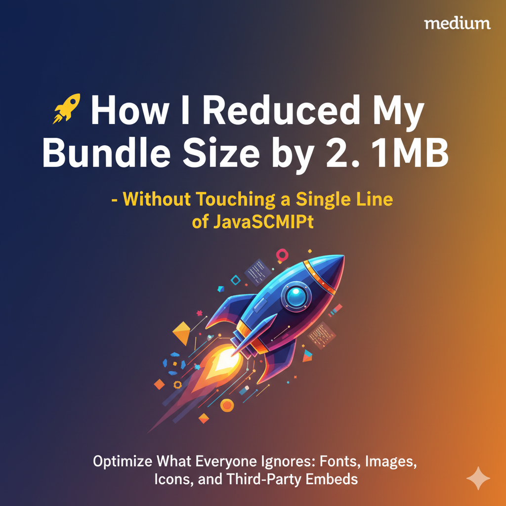 🚀 How I Reduced My Bundle Size by 2.1MB Without Touching a Single Line of JavaScript | by Richa ...
