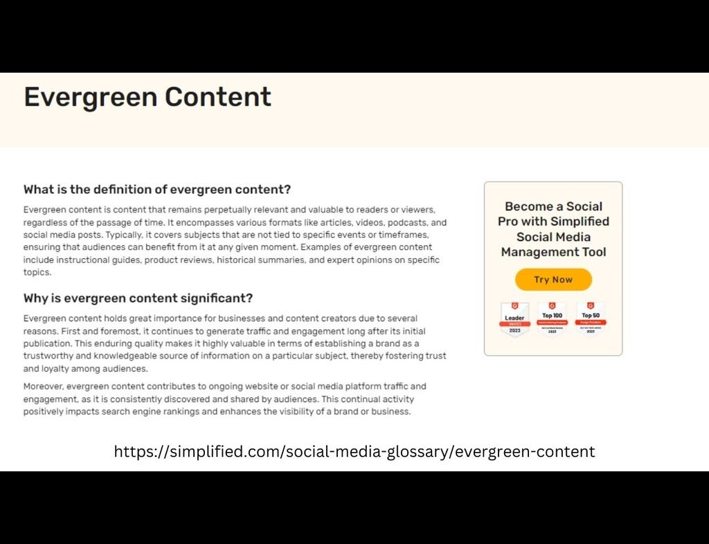 Evergreen Content Unveiled: Demystifying the Meaning in Social Media ...