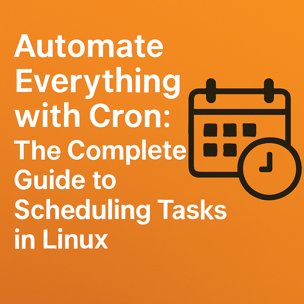 Schedule Tasks with cron in Linux | by Manohar Shetty | Nov, 2025 | Medium