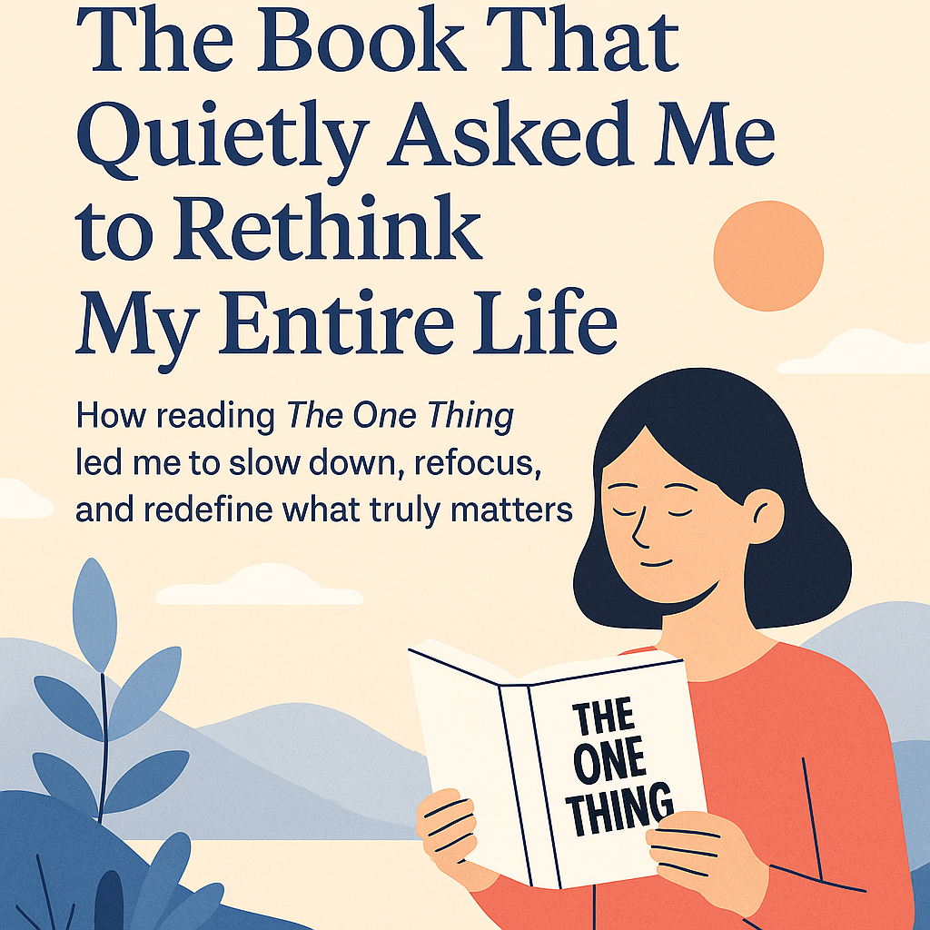 The Book That Quietly Asked Me to Rethink My Entire Life | by Dr ...