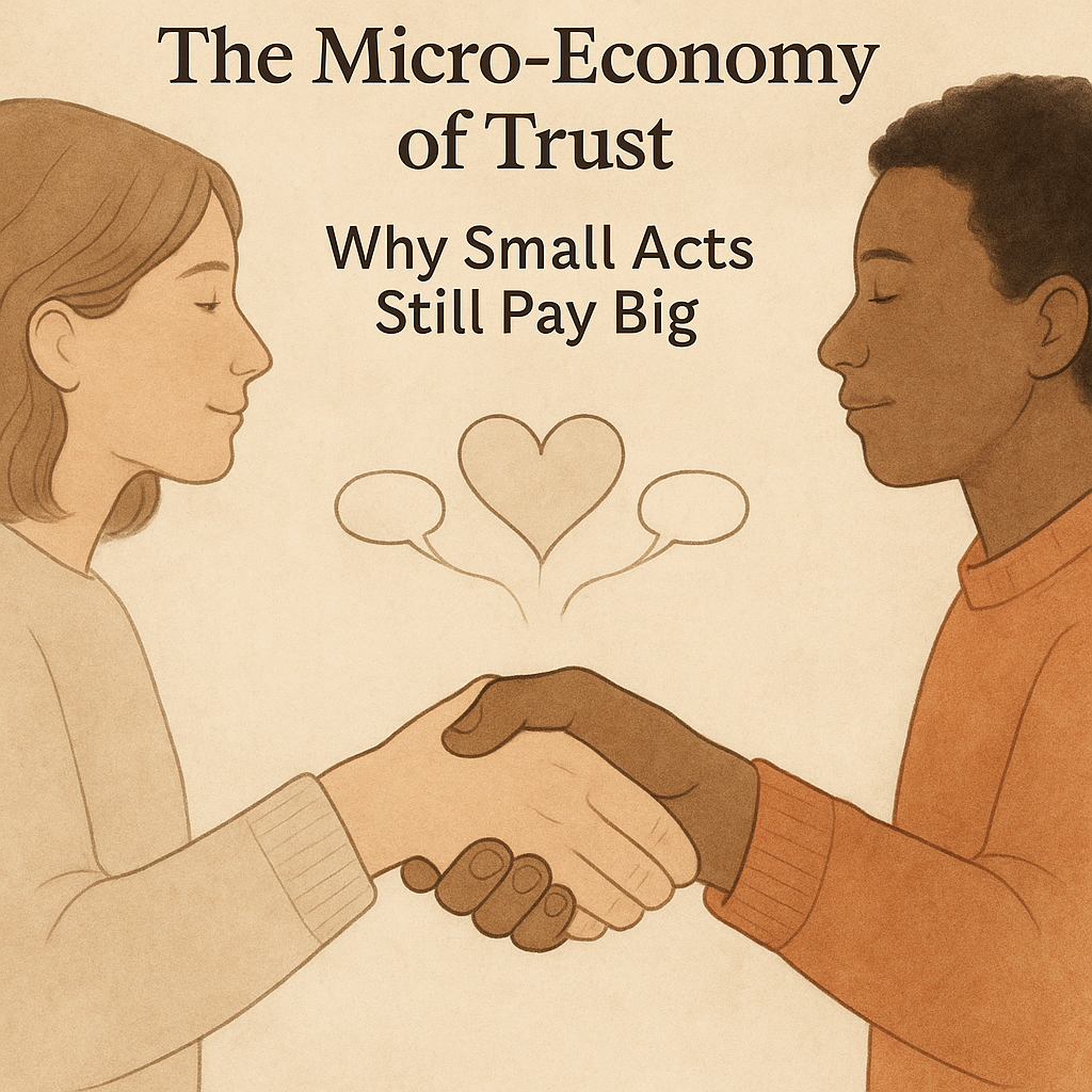 The Micro-Economy of Trust: Why Small Acts Still Pay Big | by Andrii ...