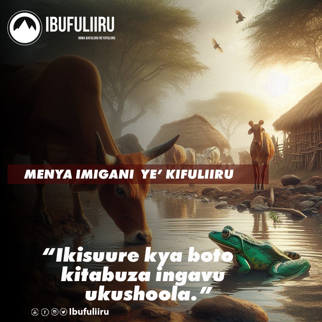 #Kifuliiru #Imigani #ImiganiYeKifuliiru #KifuliiruProverbs - Ibufuliiru ...