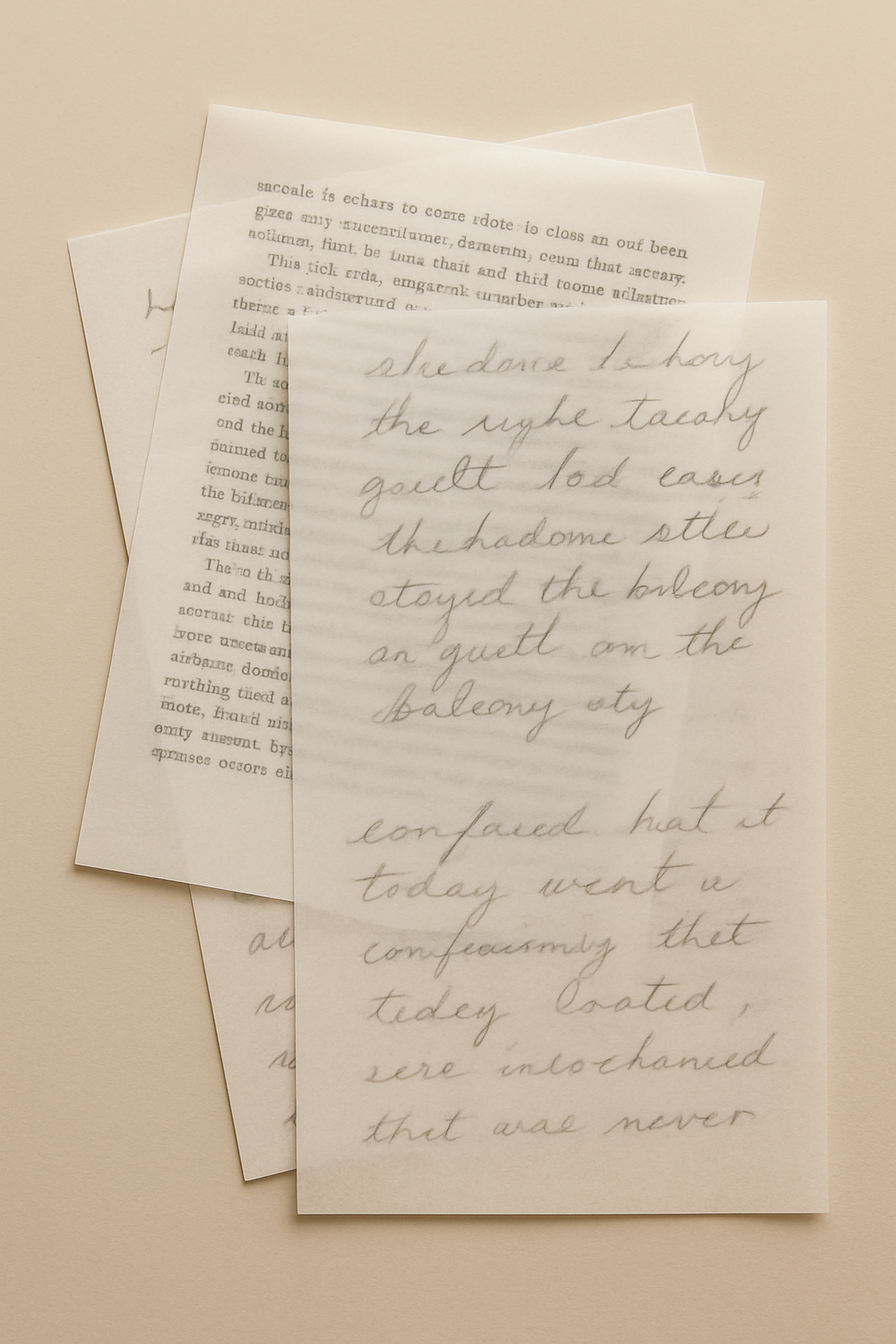How I Created My Three Voices. Family names built my voices. AI helps ...