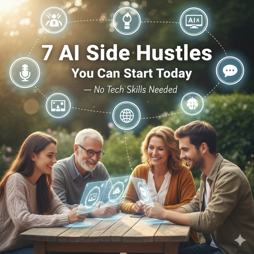 7 AI Side Hustles You Can Start Today — No Tech Skills Needed | by ...