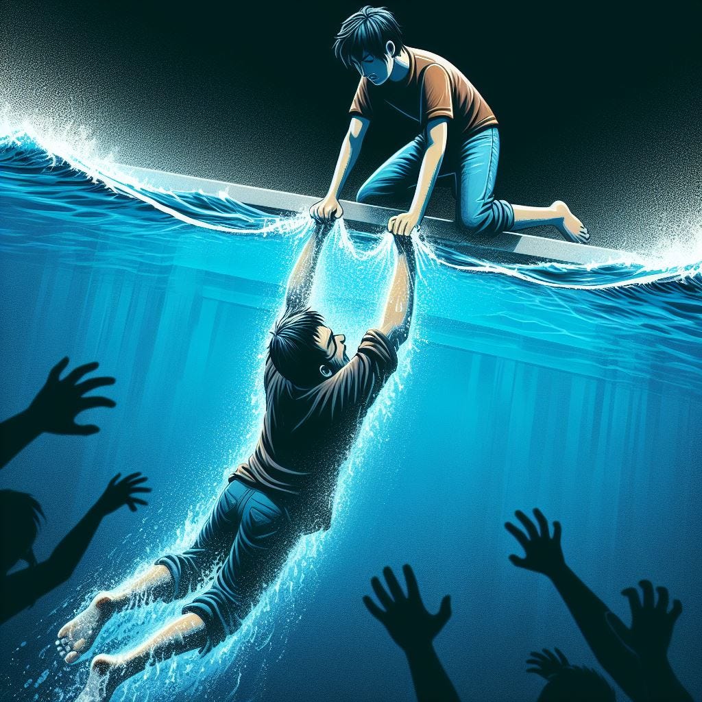 “Drowning People Will Pull You Under” — Dan Lok | by Owen / Crazy Sheep ...