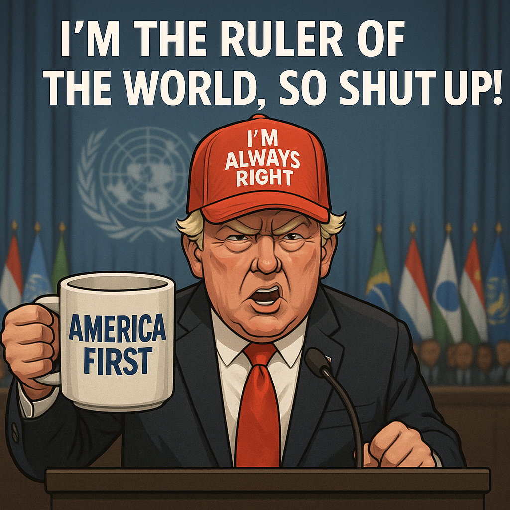 BREAKING: Trump Returns to the UN (Again) “I’m the ruler of the world ...