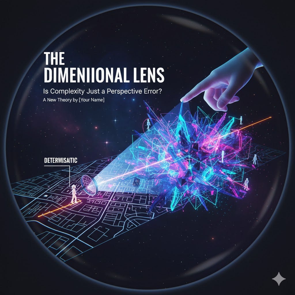 The Dimensional Lens: Is Complexity Just a Perspective Error? | by ...