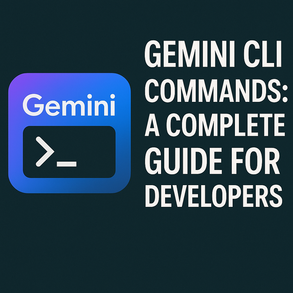 Gemini CLI Commands: A Complete Guide for Developers | by Md Monsur ali | Level Up Coding