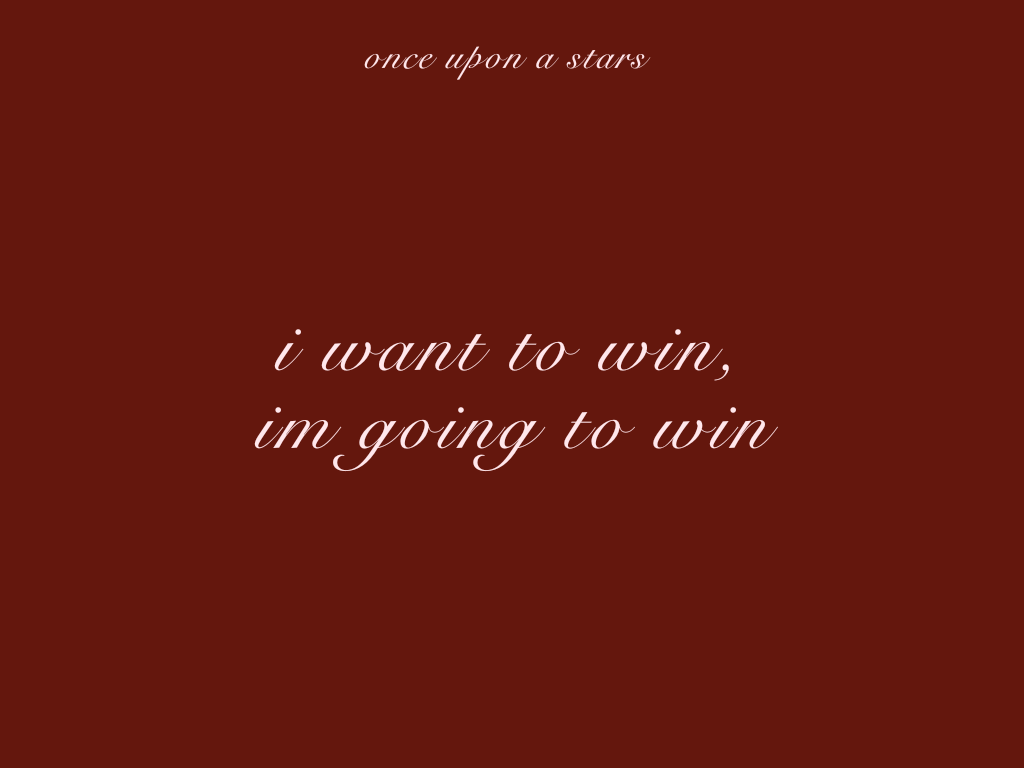 i want to win, im going to win | by 𝒃𝒊 ౨ৎ | Jan, 2024 | Medium