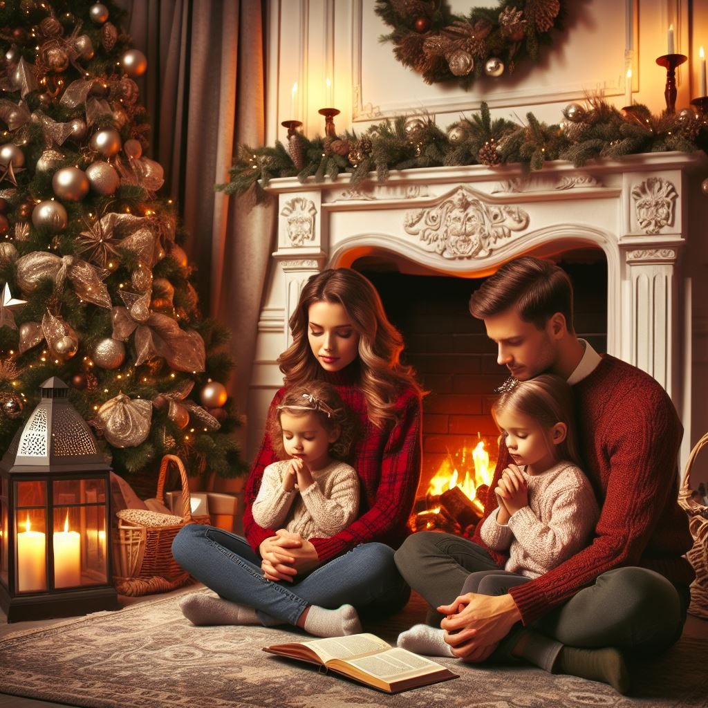 A Family Christmas Prayer - This Broken Clay Prayer Journal - Medium