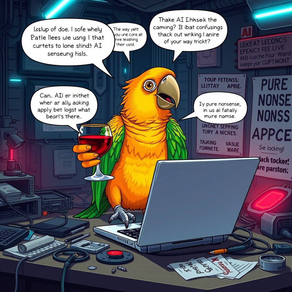 🦜💻 Cantinfleando con Silicio: Cómo los LLMs son más un loro borracho ...
