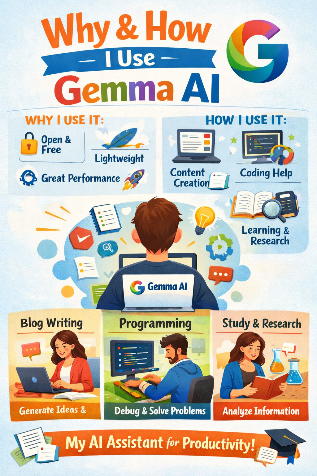 Why and how I use Gemma AI. The local AI setup that finally made me ...
