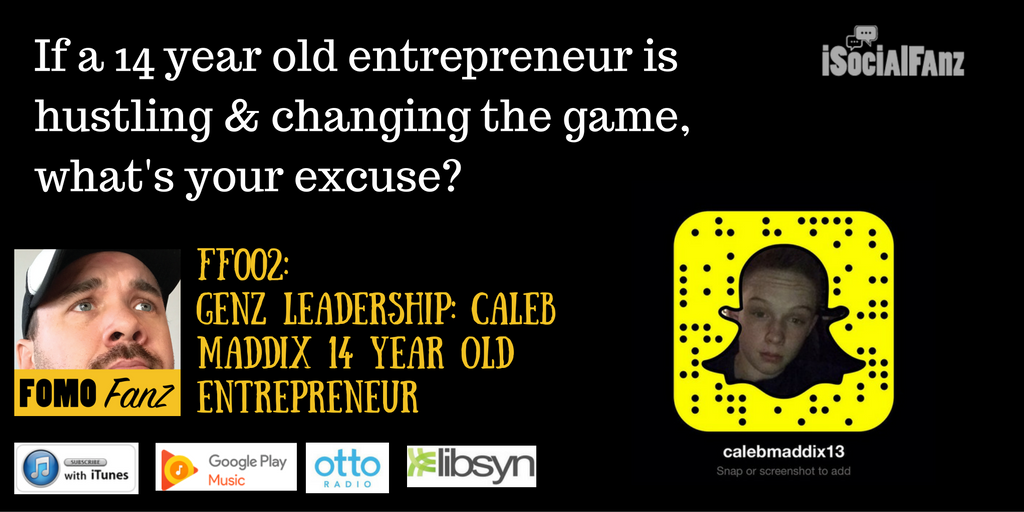 How 14yr old Entrepreneur Caleb Maddix Views the Future! | by Brian ...
